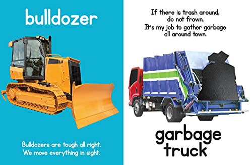 Trucks - Touch and Feel Board Book - Sensory Board Book