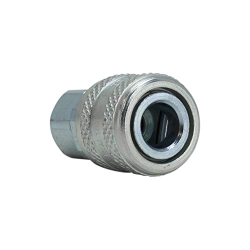 Milton 775 1/4" FNPT A Style Coupler - Box of 10,Silver