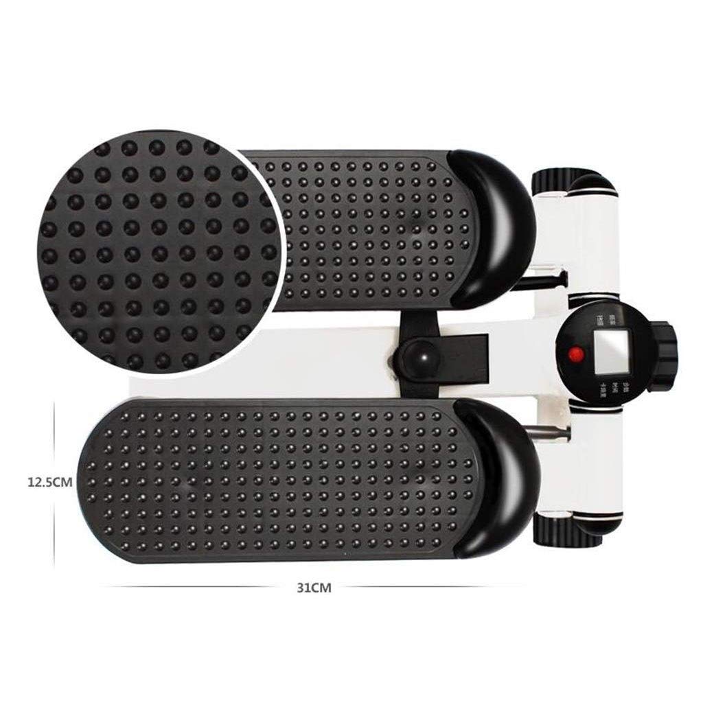 GRETD Stepper of Exercise Protable Stand Up Stepper for Home Use Adjustable Height and Resistance Orange 38.53136cm