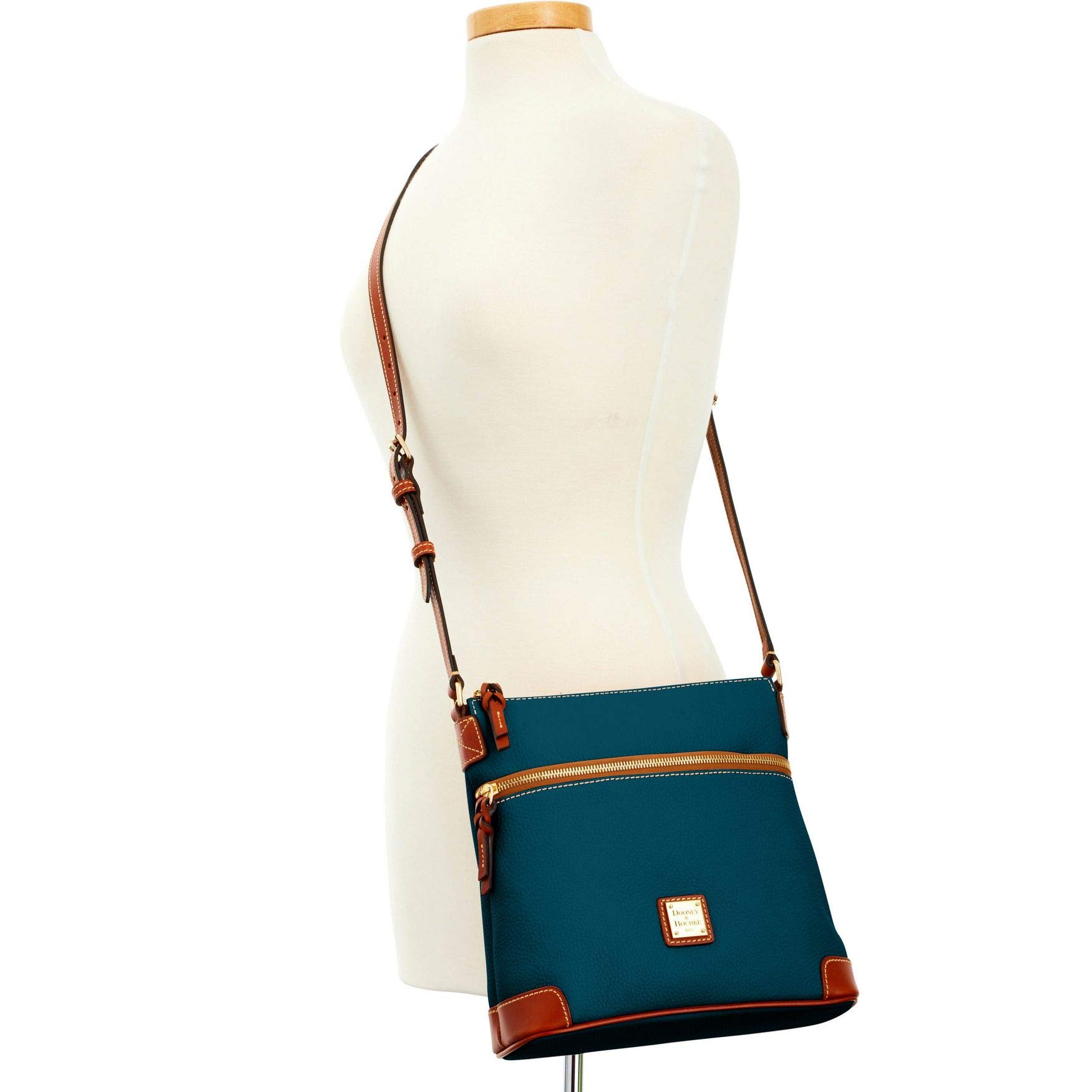 Dooney & Bourke Handbag, Pebble Grain Crossbody - Teal