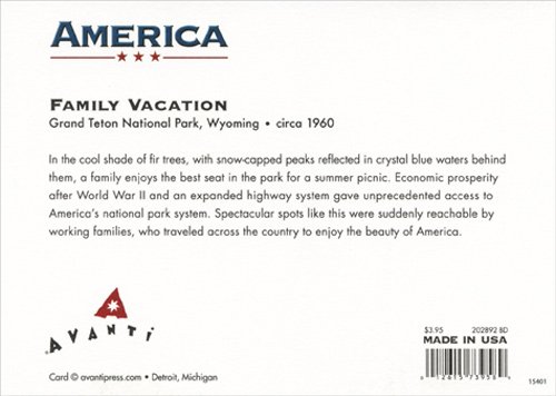 RV Camping - Avanti America Collection Birthday Card
