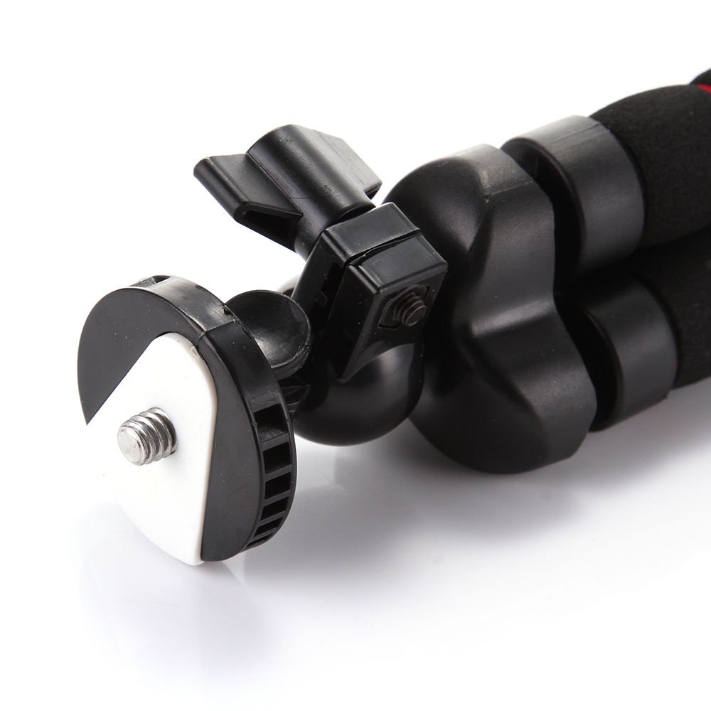 FocusFoto Octopus Flexible Portable Tripod Stand 1/4'' Screw Mounting for Camera Digital DV Action Camera DSLR Medium Size