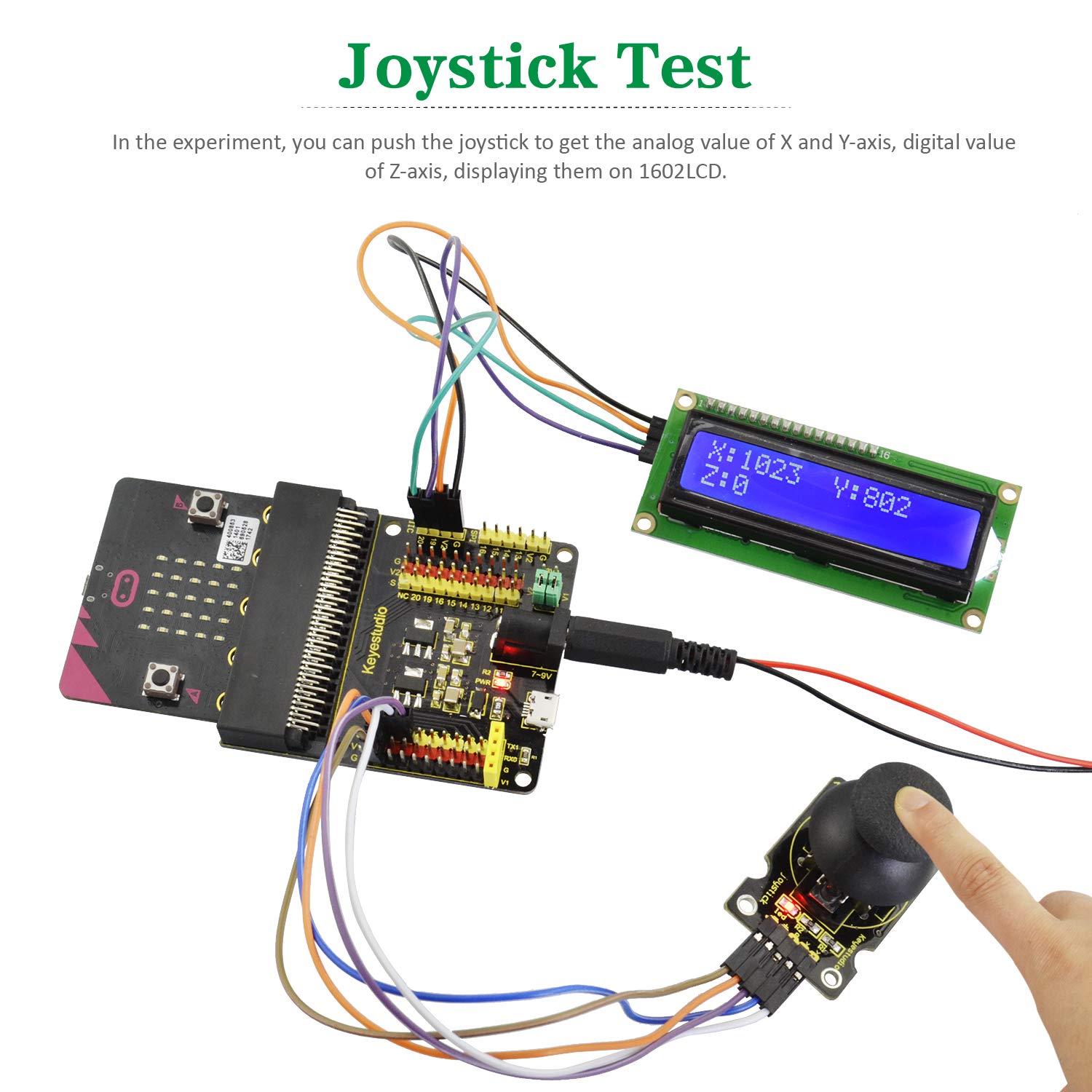 KEYESTUDIO 37 Sensors in 1 Box Starter Kit for BBC Micro bit with Tutorial (Without Microbit Board), Compatible with V1.5, V2 Microbit STEM Sensor Kit Accessories Programming Gift forAdults