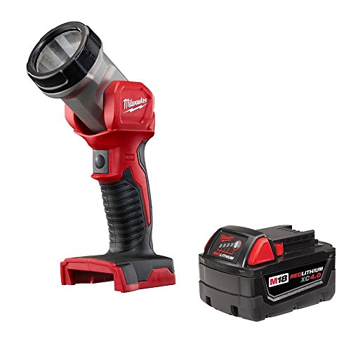 MILWAUKEE Electric Tool GIDDS2-2490393 M18 Xc 4.0 Battery with Worklight Kit