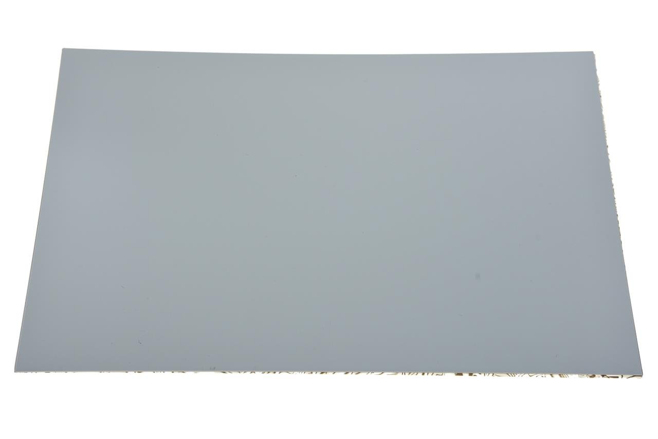 Dopro Uncut 11"x17" DIY Blank Guitar Bass Pickguard Material Sheet Scratch Plate Material Sheet 29x43cm Black/White Shell (Cut Your Own Pickguard)
