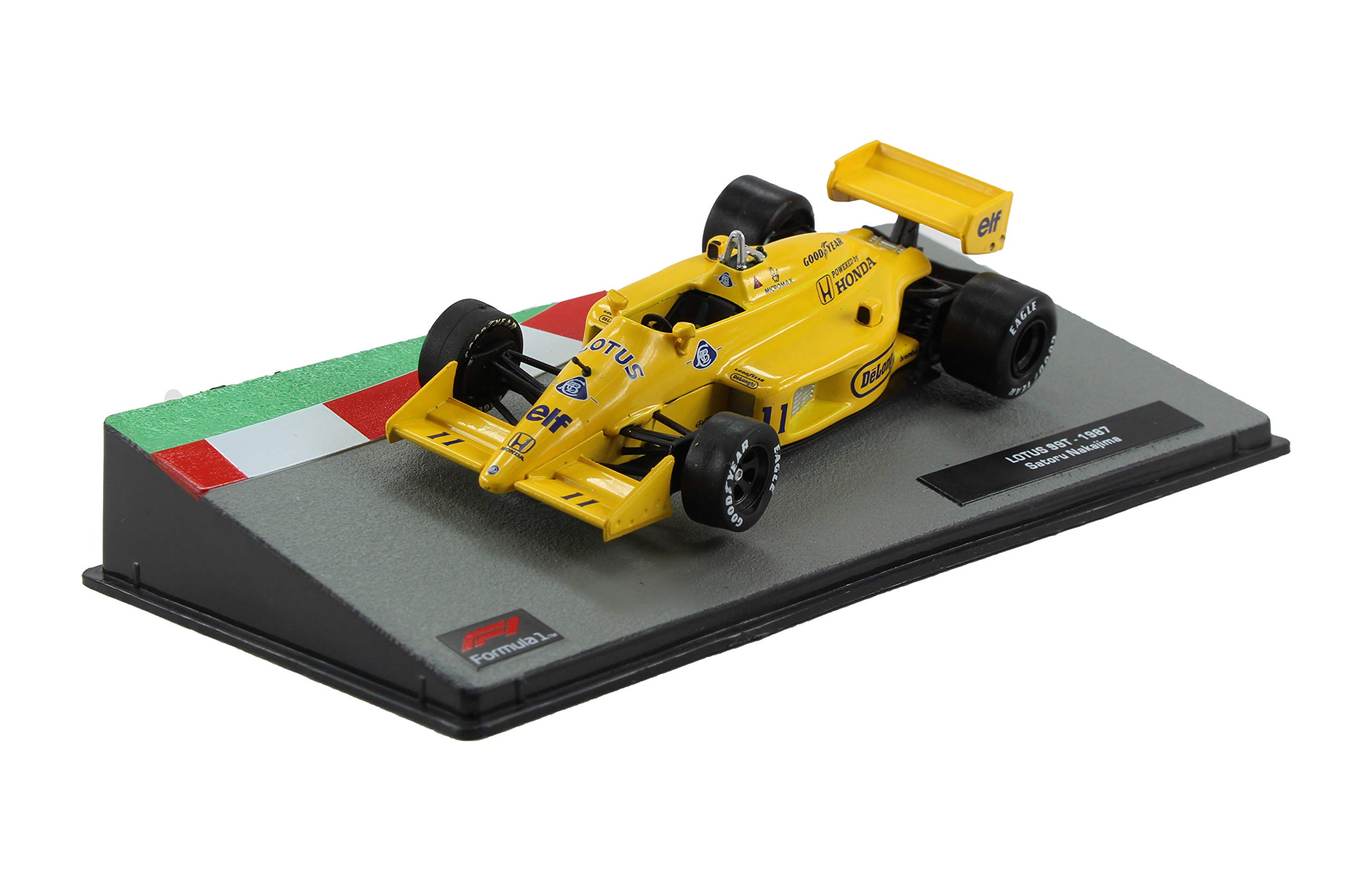 Deagostini Diecast 1:43 F1 Scale Model - Satoru Nakajima F1 Lotus 99T Race Car 1987