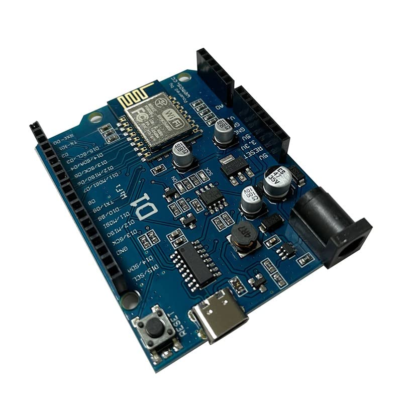 Jastoo 2PCS WeMos D1 WiFi UNO R3 Development Board is Based on ESP-12E Module Type-C Interface