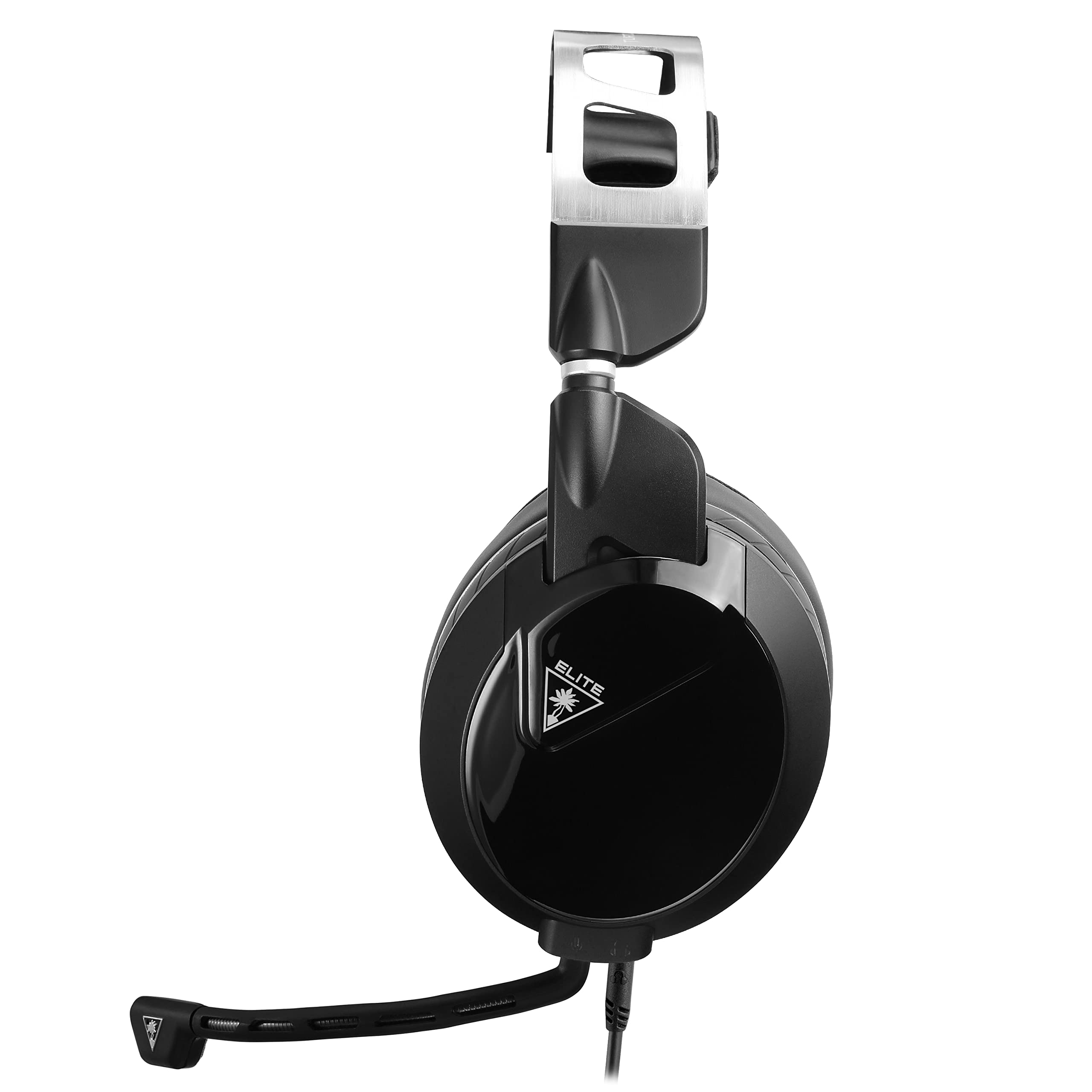 Turtle Beach Elite Pro 2 Performance Gaming Headset for PC & Mobile with 3.5mm, Xbox Series X| S, Xbox One, PS5, PS4, PlayStation, Nintendo Switch – 50mm Speakers, Metal Headband - White