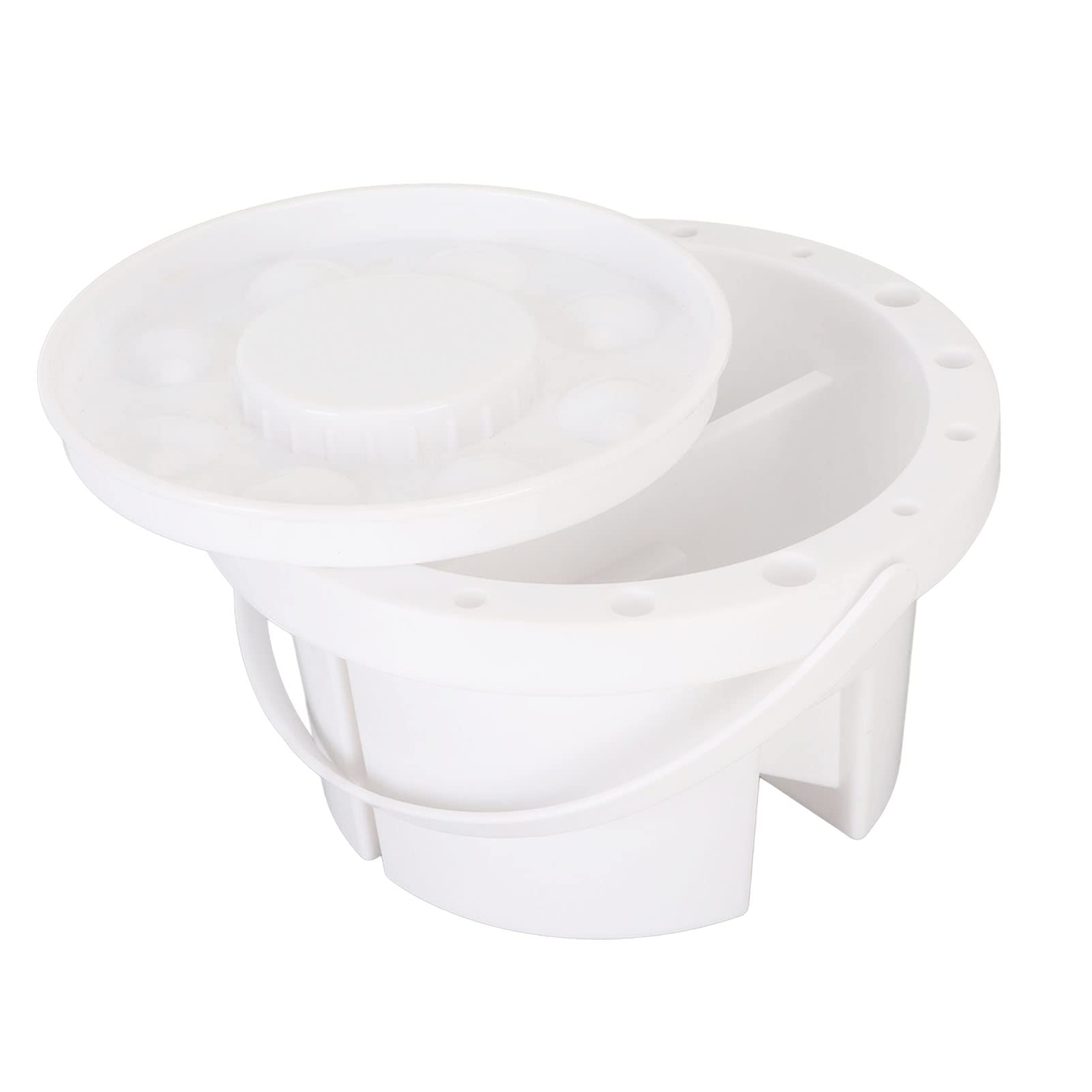 Paint Brush Washer, Multi Purpose Portable Handle Plastic Collapsible Painting Water Cup for Travel