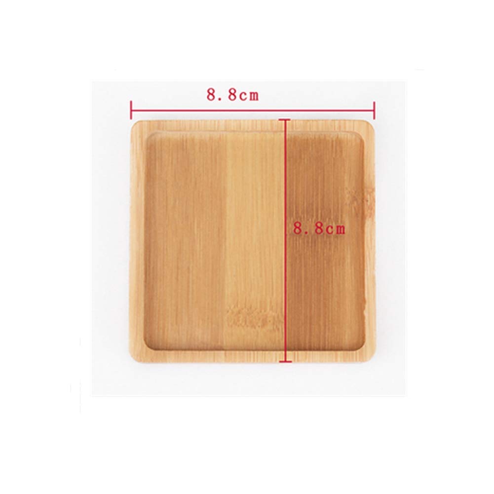 twelves 4pcs Square Coaster Base for Crafts Adult Kids DIY Mosaic Supplies Housewarming Birthday Gift