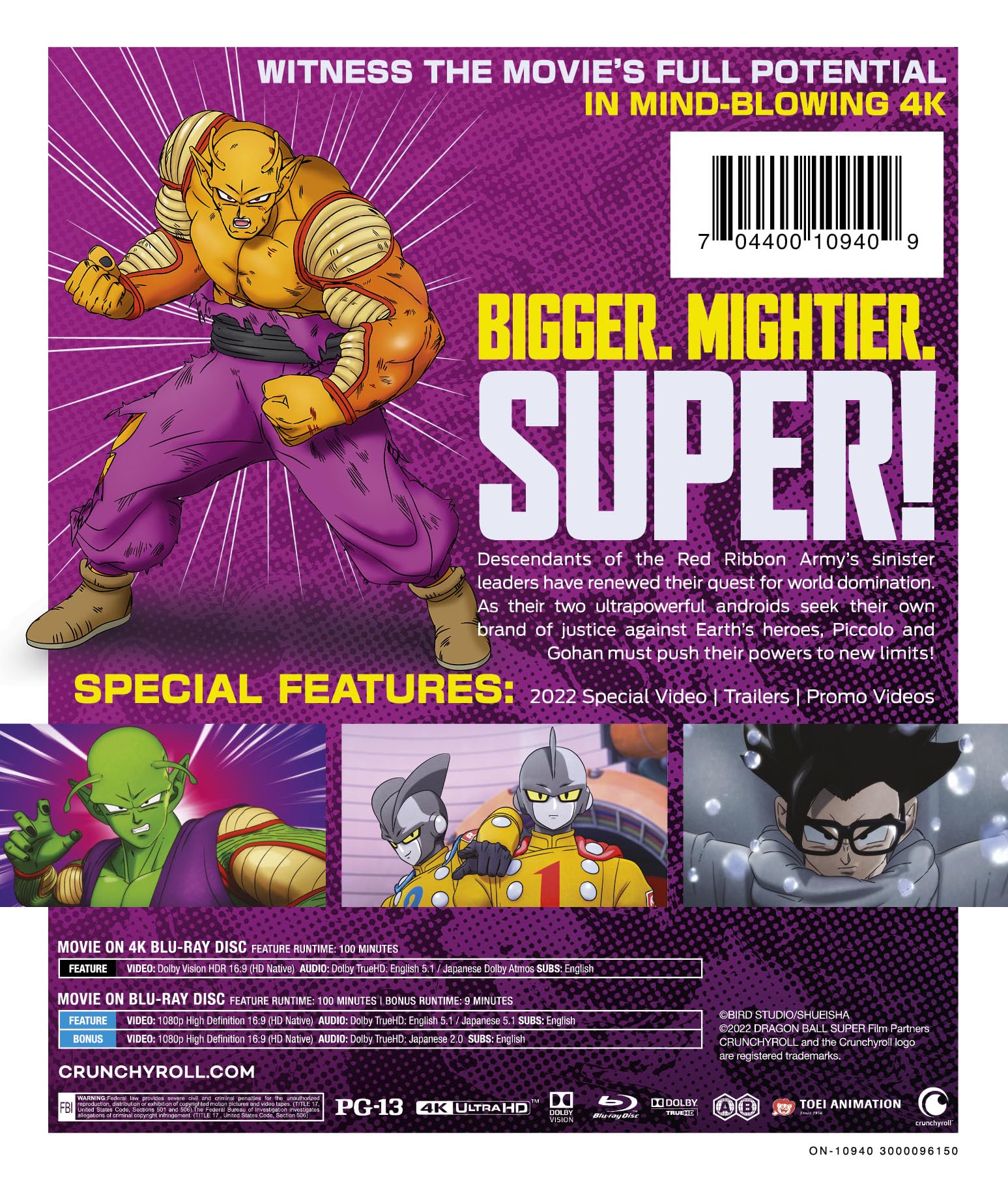 Dragon Ball Super: SUPER HERO - Steelbook - Amazon Exclusive - 4K + BD [4K UHD]