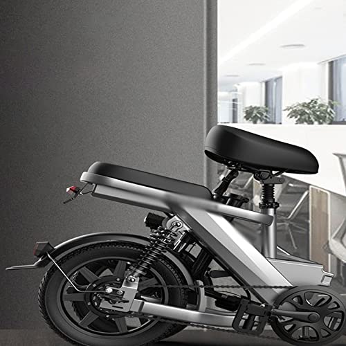 IEASEzxc Bicycle Folding Electric Bike Mini Battery Car Small Electric Scooter