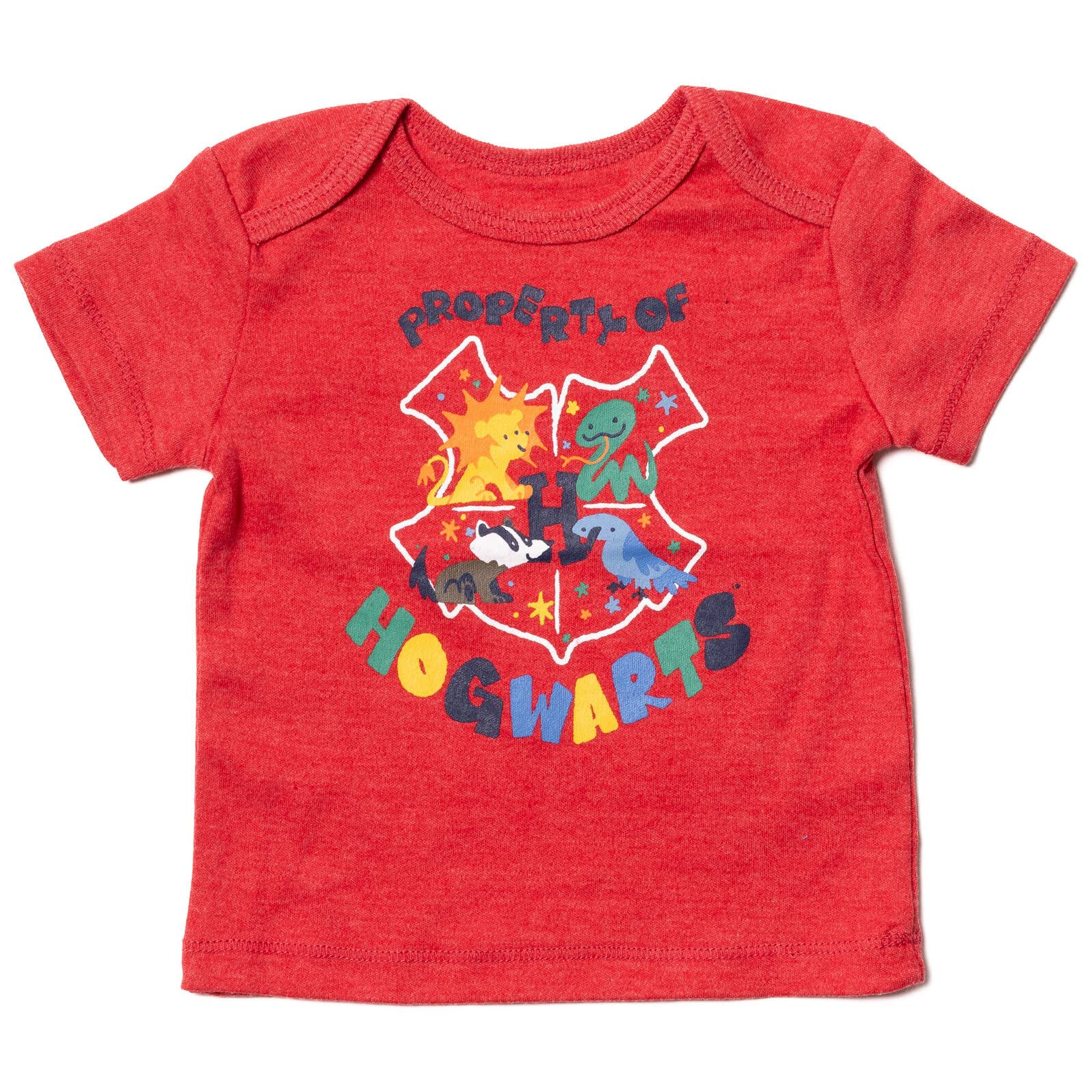 Harry Potter Infant Baby Boys 3 Pack Graphic T-Shirts Red/Gray/Blue 24 Months