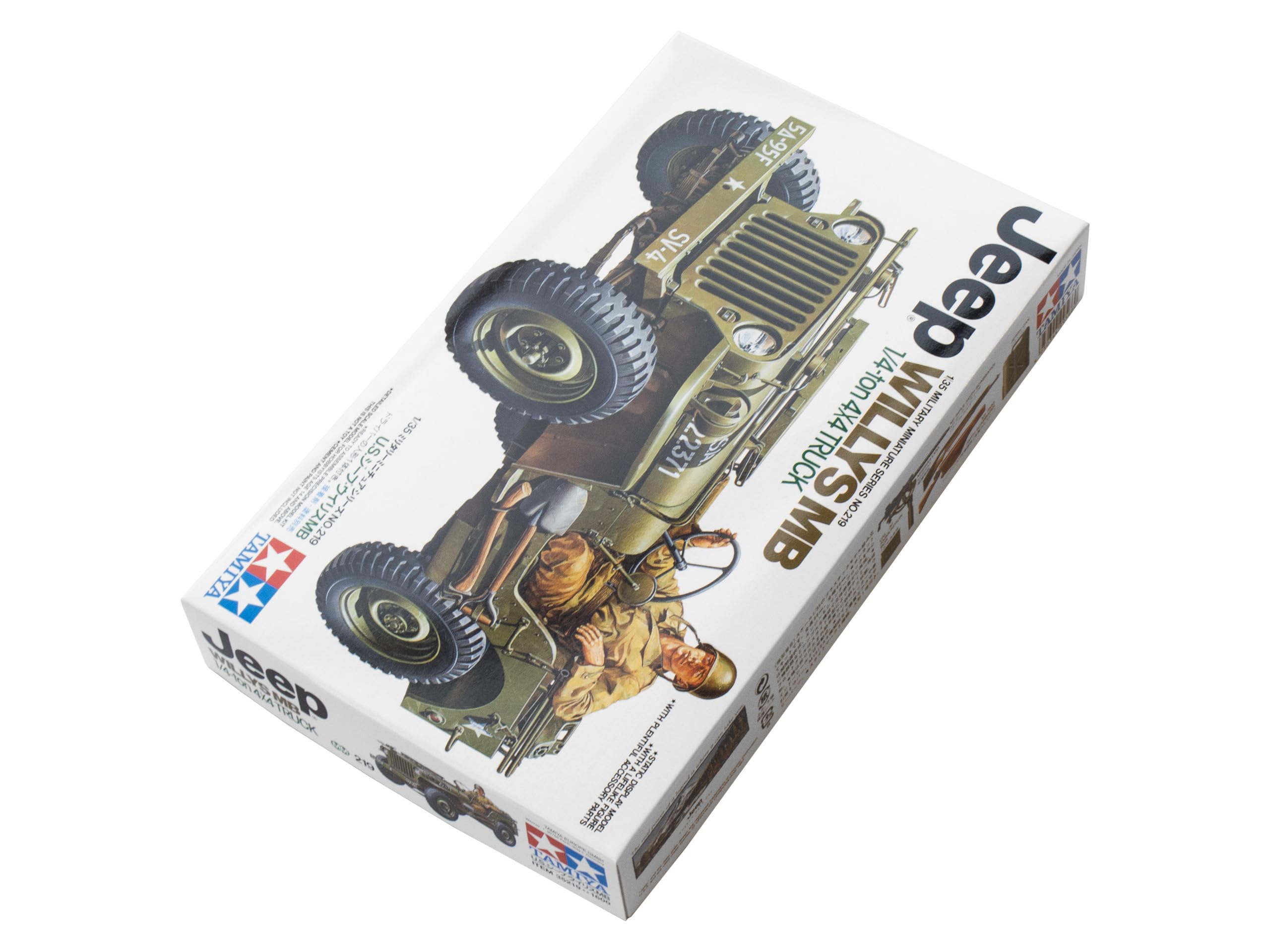 TAMIYA Jeep Willys 1/4 Ton 4X4 Hobby Model Kit for ages 168 months to 1200 months