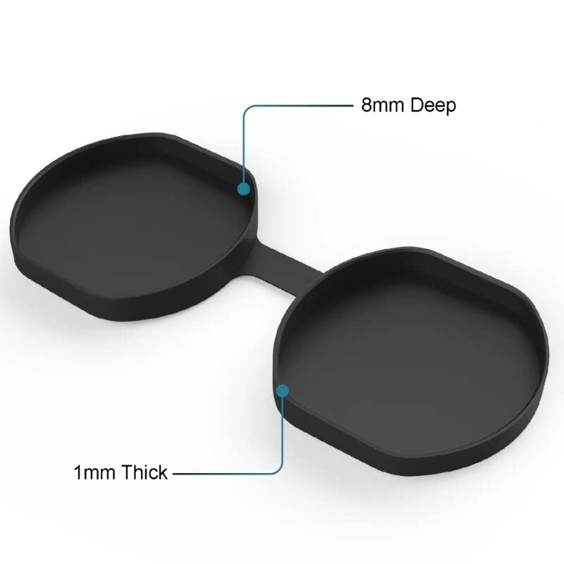Headset Glasses Cases Sleeves for PS VR2 Headset Anti-Scratch Eye Cover Eye Pads Soft Cover Protective Cover