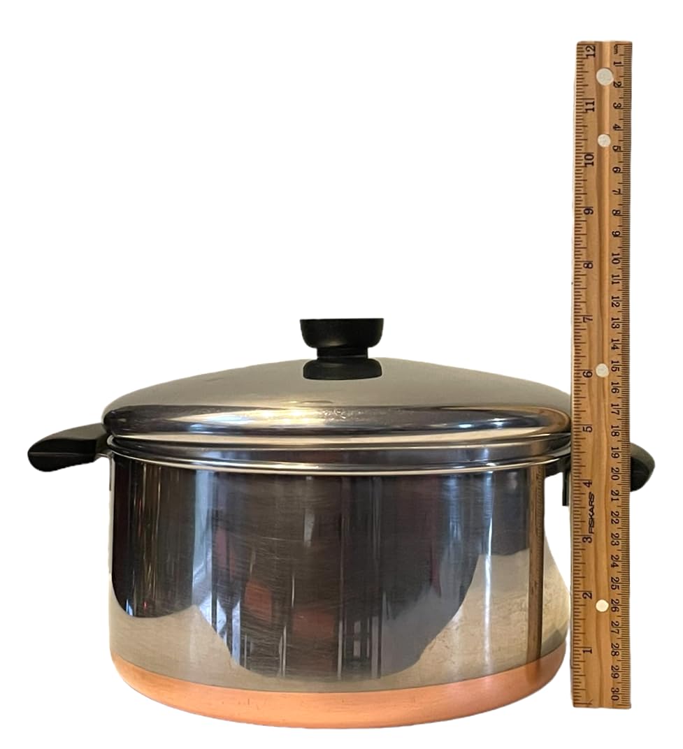 Revere: 4.5 Qt. Stock-pot, Dutch Oven & Lid