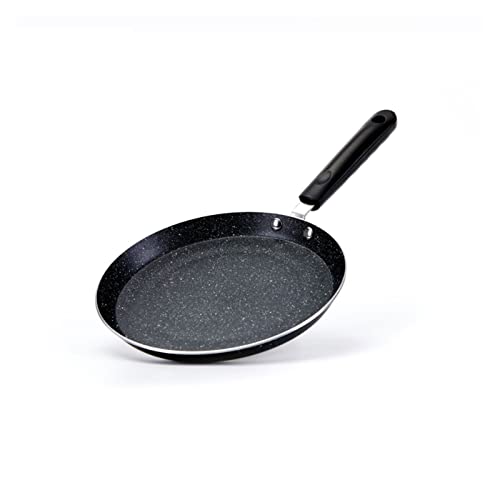DHTDVD Pan Aluminum Thickened Nonstick Pan Kitchenware Household Goods Pancake Pan Frying Pan (Color : E, Size : Diameter 22.5 cm)