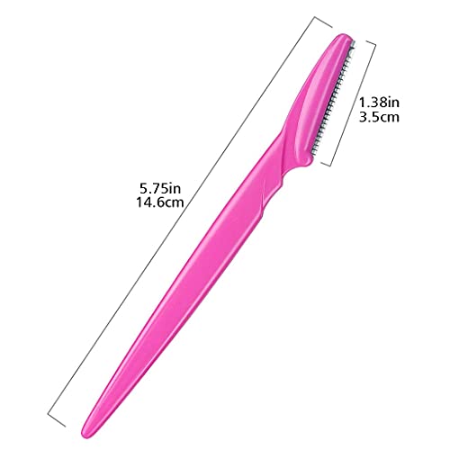 edealing Eyebrow Razors,Eyebrow Trimmer,Facial Hair Trimmer with Precision Cover for Women and Men. (20PCS)