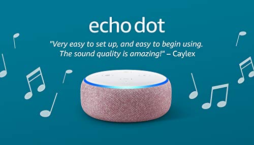 Echo Dot (3rd Gen) - Smart speaker with Alexa - Plum