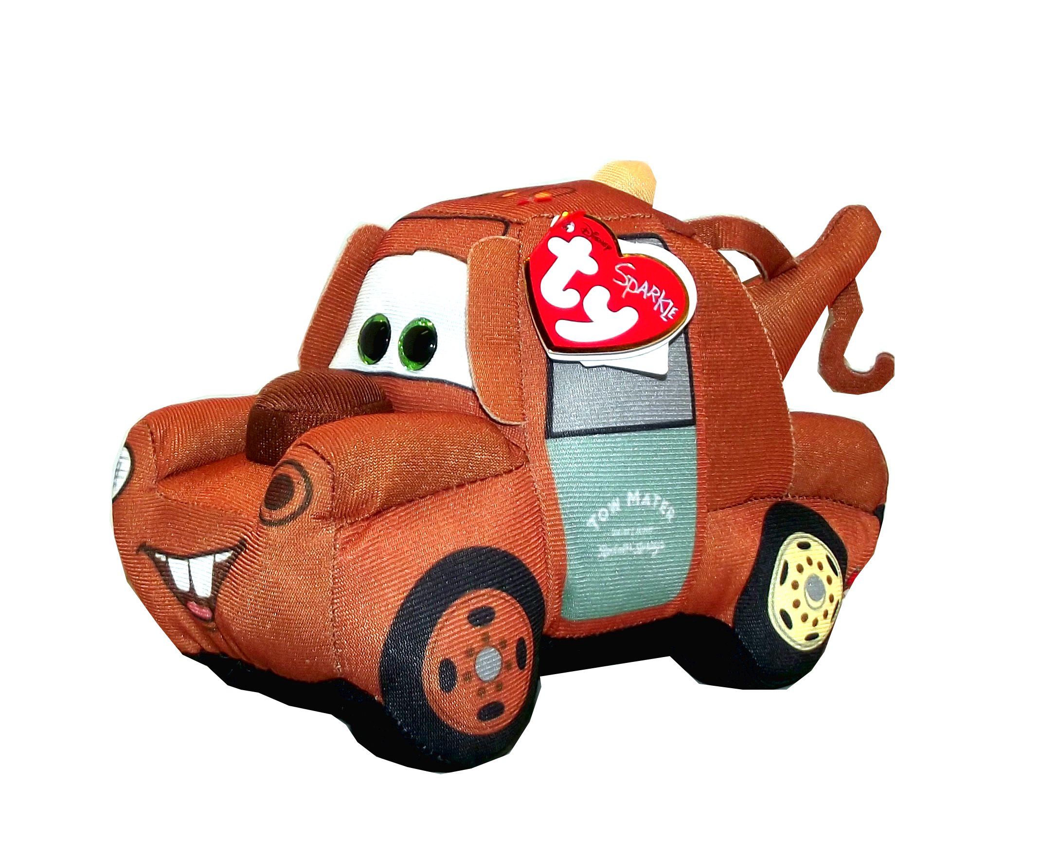 Ty Disney Pixar Cars 3 Mater Plush Toy, 5 X 4 X 7.5