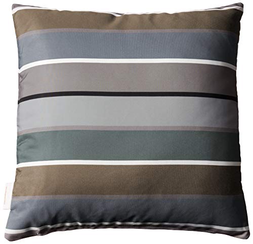 Modway Outdoor Indoor All Weather Patio Throw Pillow in Stripe
