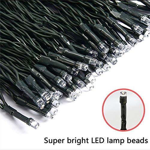 echosari Solar Curtain Icicle Lights 6.6×6.6ft 200 LED 8 Modes Solar Powered LED Window Curtain String Lights for Wedding Garden, Patio, Home, Party Backdrop Outdoor Wall Decoration (Warm White)