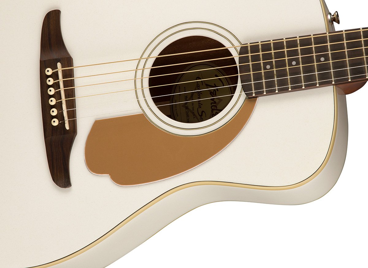 Fender Malibu Player Acoustic Guitar, with 2-Year Warranty, Arctic Gold, Walnut Fingerboard