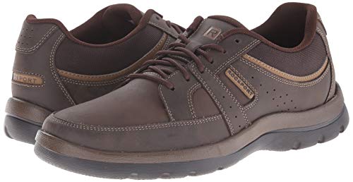 Rockport Men's Get Your Kicks Blucher, Brown, 11.5 Wide