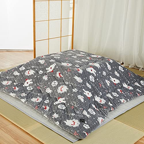 GUABI-CHENCHEN Kotatsu Table Set, Coffee Tables Heating Table, Japanese Tatami Stove, Include Square Futon Table with Heater and Blanket Tatami Heated with Heater, Comforter, Soft Rug CHENCHEN
