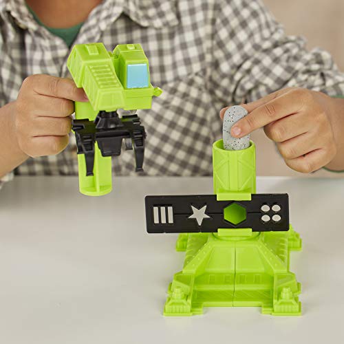 Play-Doh Wheels Crane and Forklift Construction Toys with Non-Toxic Play-Doh Cement Buildin' Compound Plus 2 Additional Colors (Frustration-Free Packaging)