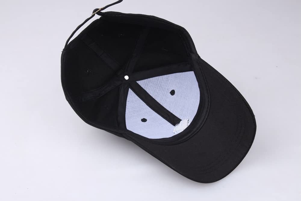 Heart Baseball Cap Nice Liner Heart Ball Cap Can Be Trucker Cap - Baseball Hat Bill Caps for Gift (Black Ball Cap)