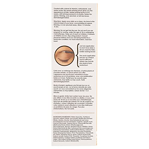 Grande Cosmetics GrandeBROW Brow Enhancing Serum, 8 Week Starter Supply , 0.05 Fl Oz (Pack of 1)