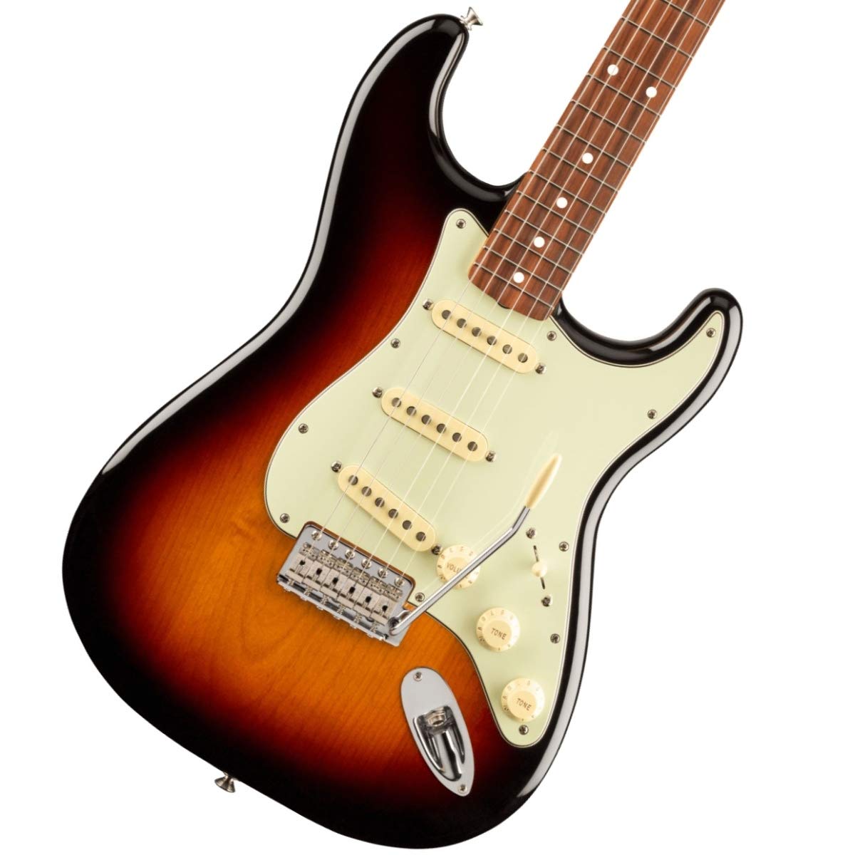 Fender Vintera 60s Stratocaster Electric Guitar, with 2-Year Warranty, Surf Green, Pau Ferro Fingerboard