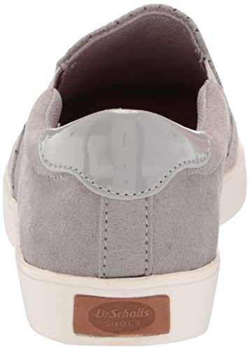 Dr. Scholl's Shoes Women's Madison Slip On Fashion Sneaker, Grey, 9.5 Wide US