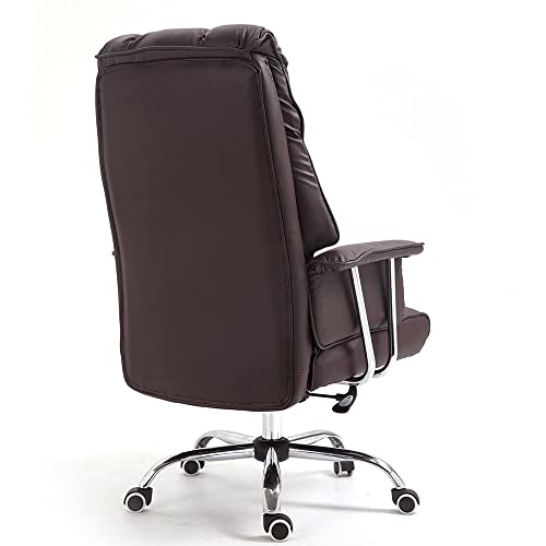 LUKEO Office Chair Computer Chair Soft and Furniture European Seat for Cafe Home Chair for Gift (Color : E)