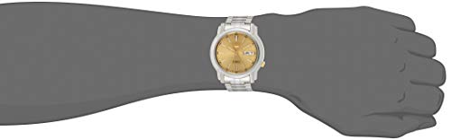 Seiko Mens Analogue Automatic Watch with Stainless Steel Strap SNKL81K1