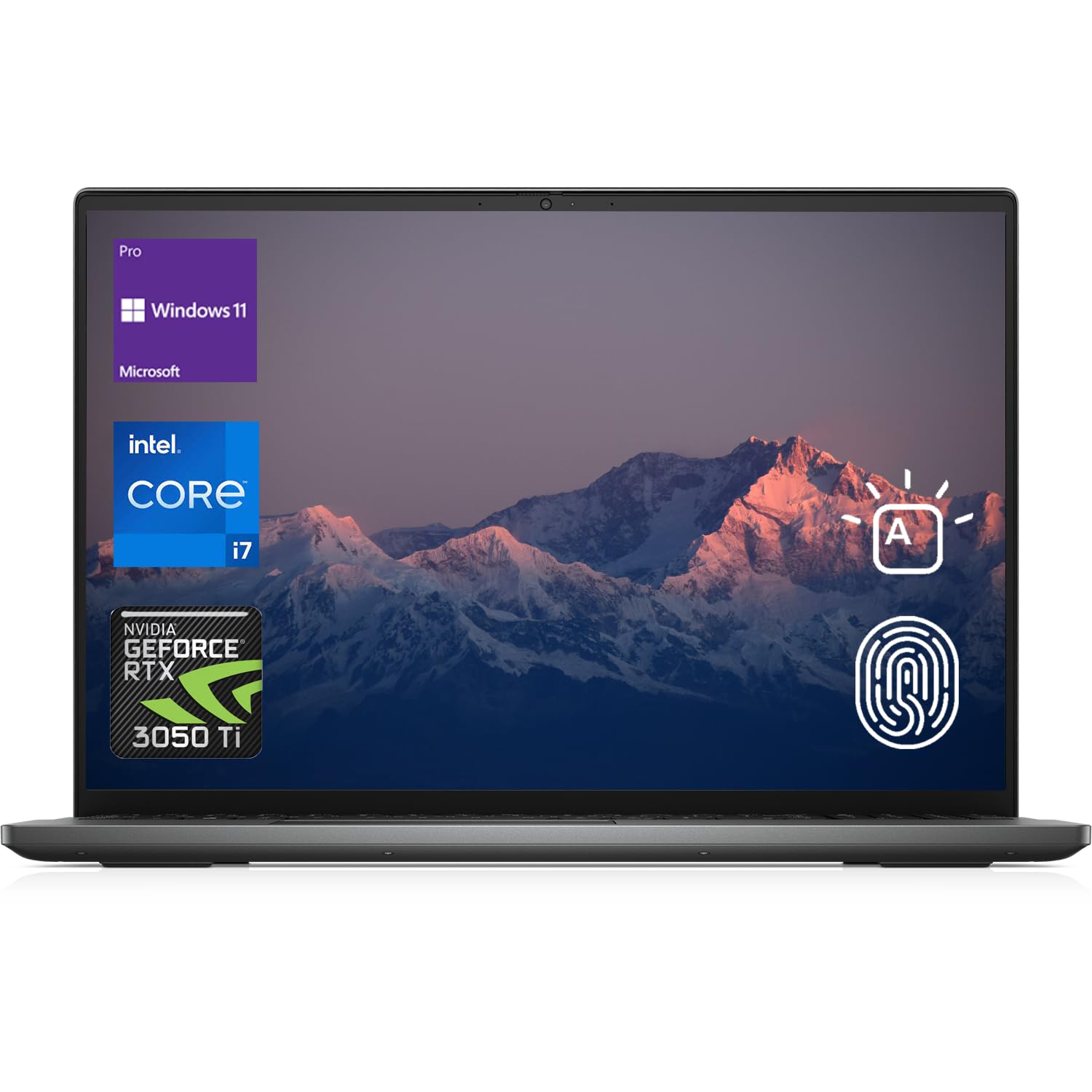 Dell Vostro 7620 Business Laptop, 16" WUXGA Display, Intel Core i7-12700H, NVIDIA GeForce RTX 3050 Ti, 16GB RAM, 512GB SSD, Webcam, Backlit Keyboard, FP Reader, HDMI, RJ-45, Wi-Fi 6, Windows 11 Pro