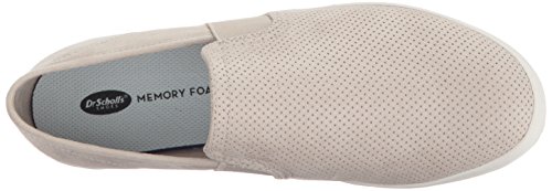 Dr. Scholl's Shoes Women's Luna Sneaker, Greige Microfiber Perforated, 8.5