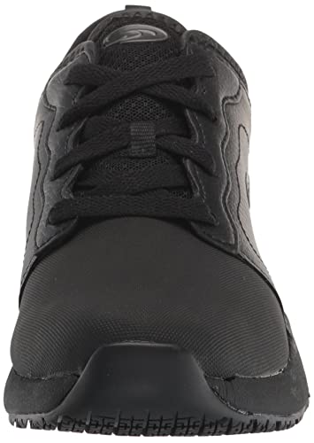 Dr. Scholl's Shoes Women's Drive Slip-Resistant Sneaker, Black, 9 W US