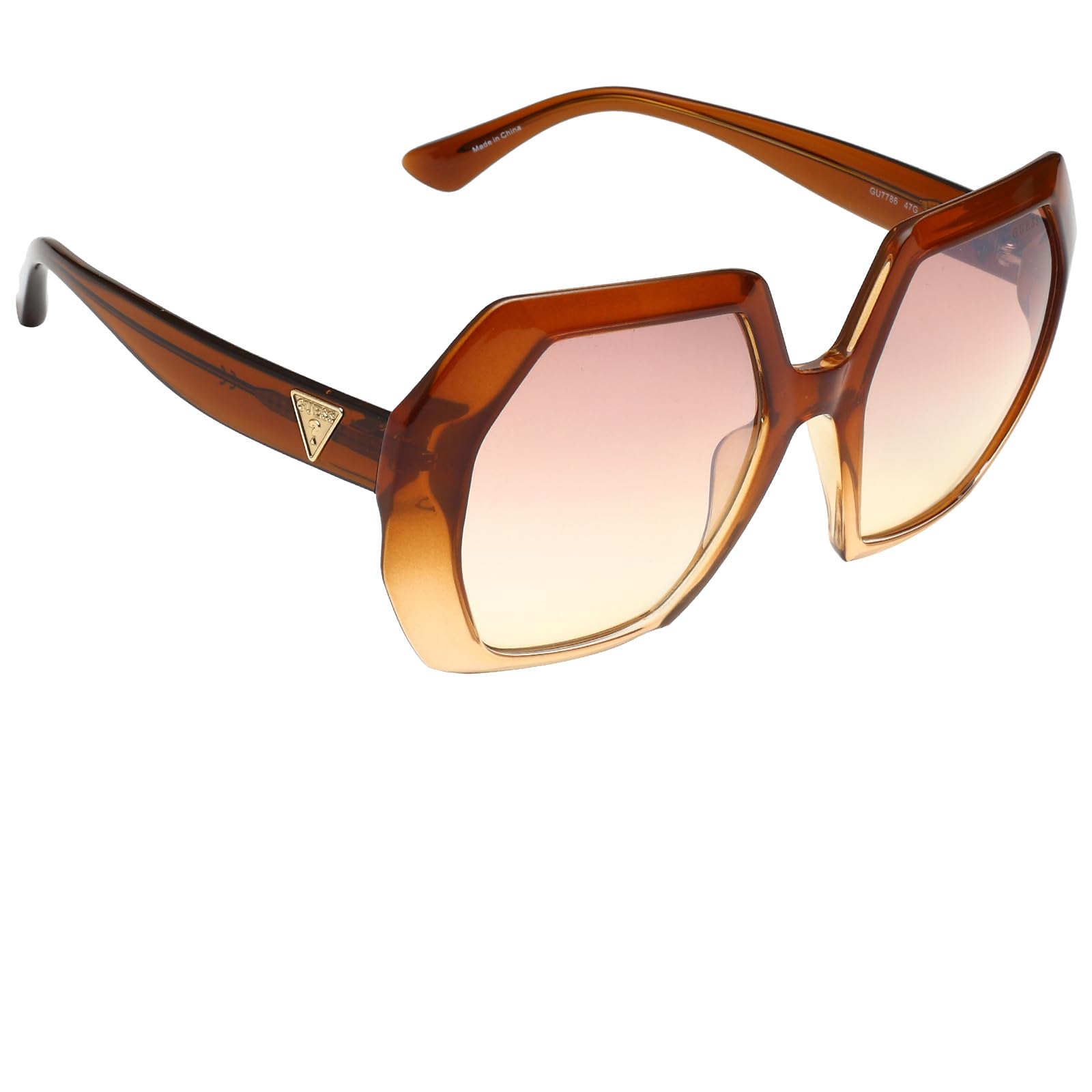 GUESS GU7786 Light Brown/Other/Brown Mirror One Size