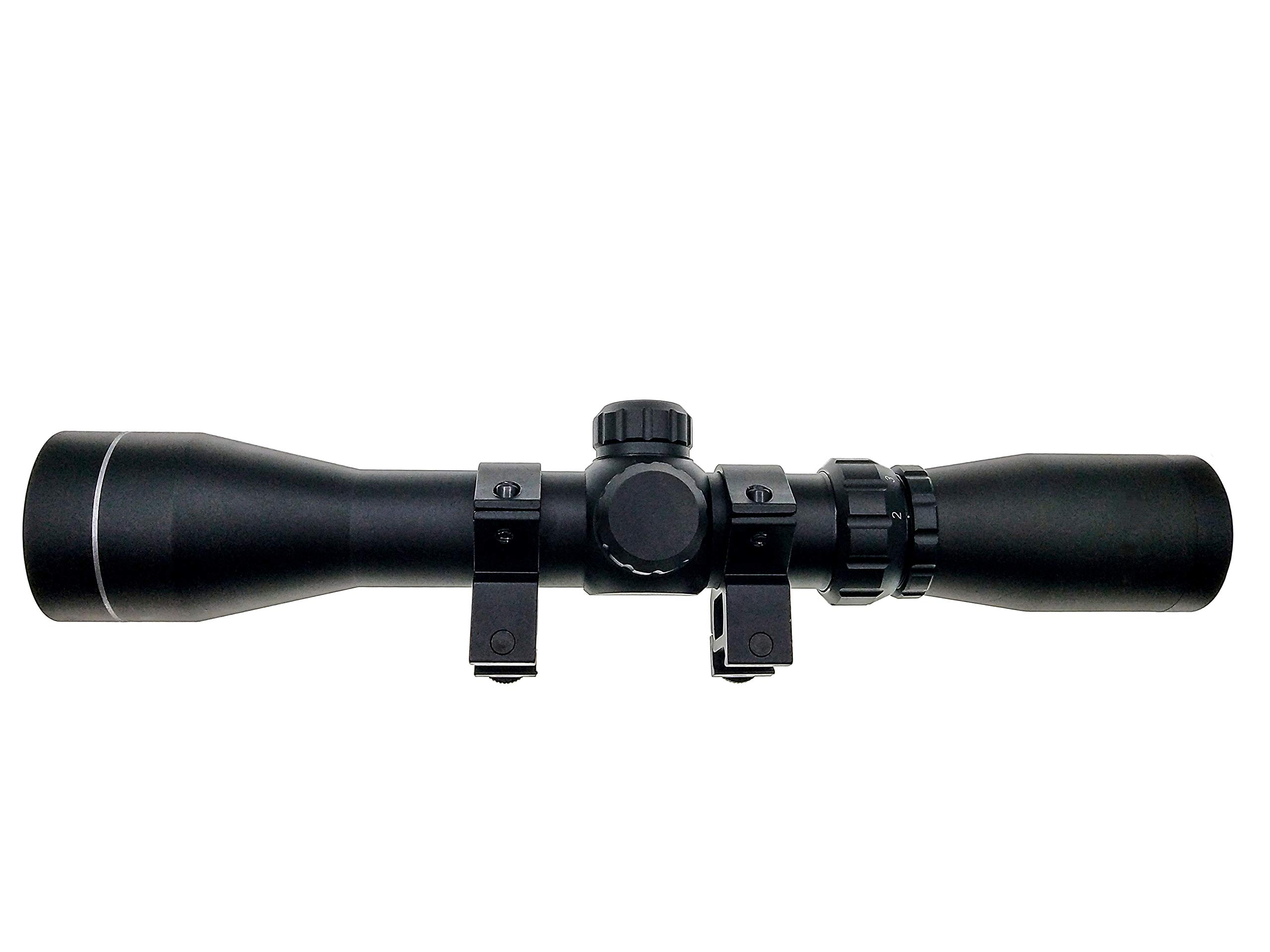 Feyachi Thermal Scope TH-45 384x32mm Long Eye Relief Rifle Scope Second Focal Plane Riflescopes with Dead-Hold BDC MOA Reticle, 1 inch Tube