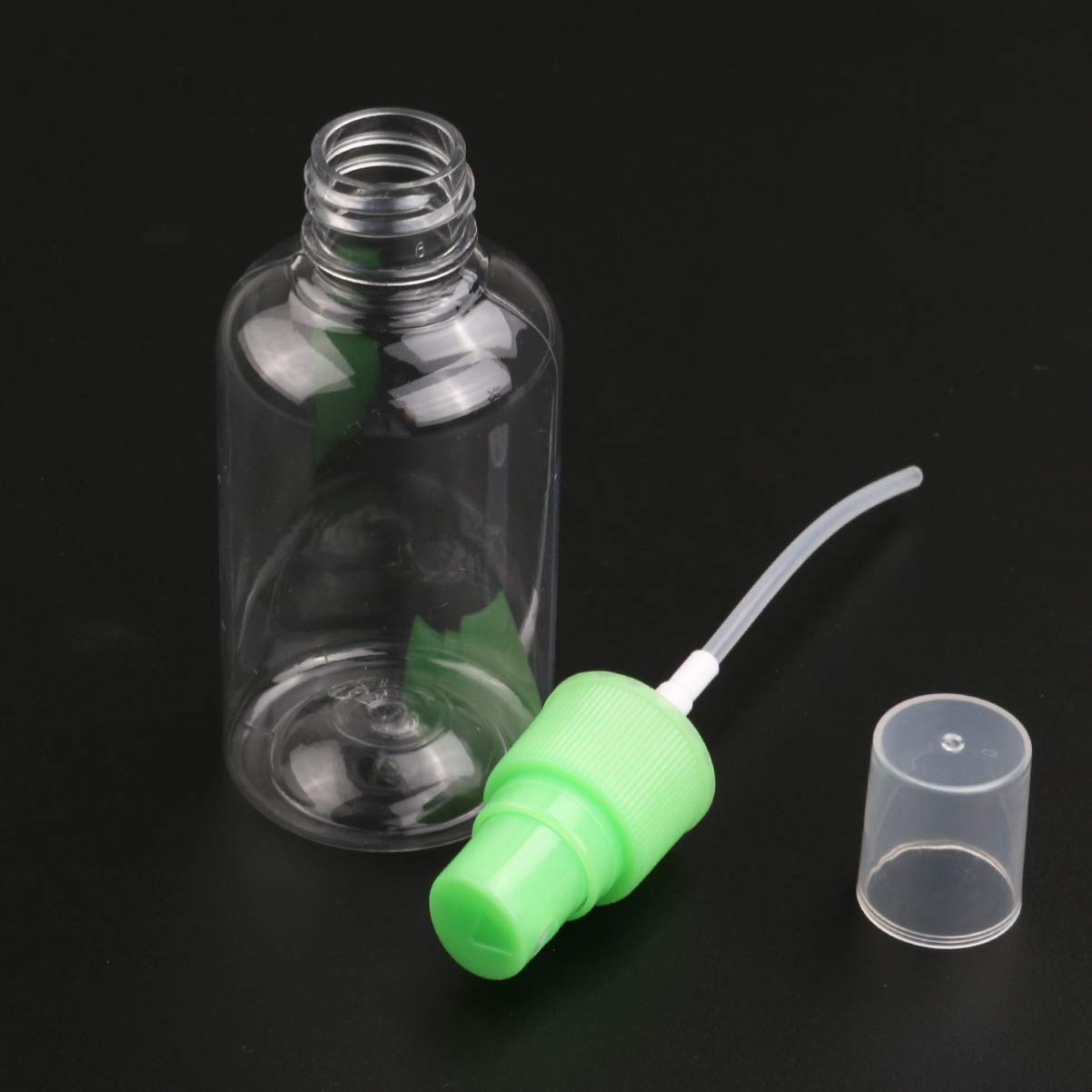 LEUYA 10pcs Fine Mist Sprayer Bottles Refillable Empty Small Spray Bottles Container Makeup Cosmetic Atomizers for Hand Cleaning Essential Oils Travel Perfumes