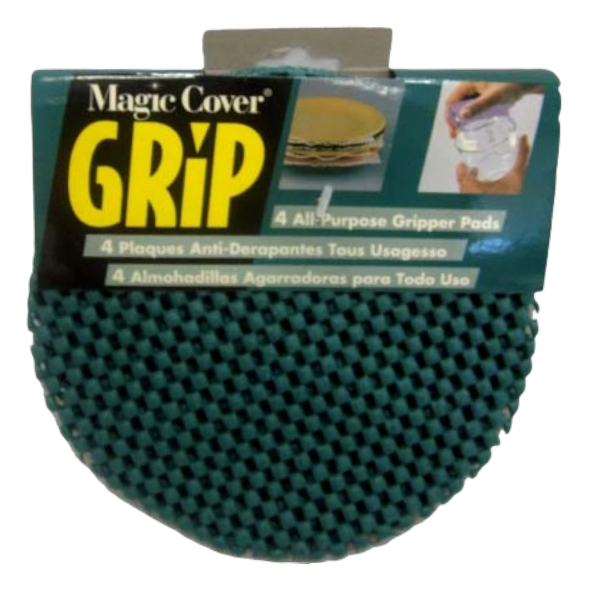 Generic Round Multi-Purpose Jar Gripper Pad Bottle Lid Opener, 4 Piece Set, gripper pads, Green