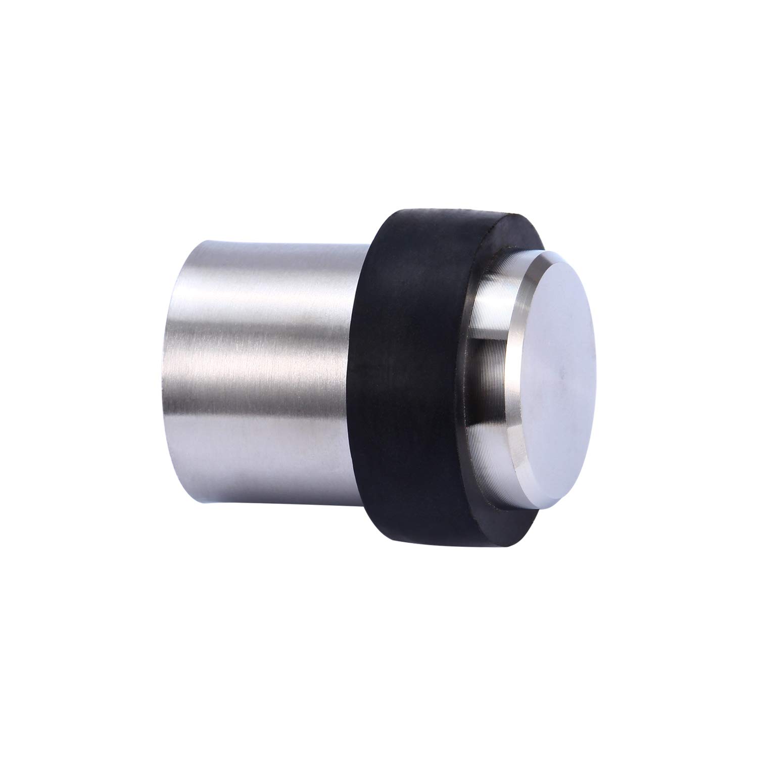 Door Stopper Stainless Steel Cylindrical Floor Door Stop 1.8" Pack of 10