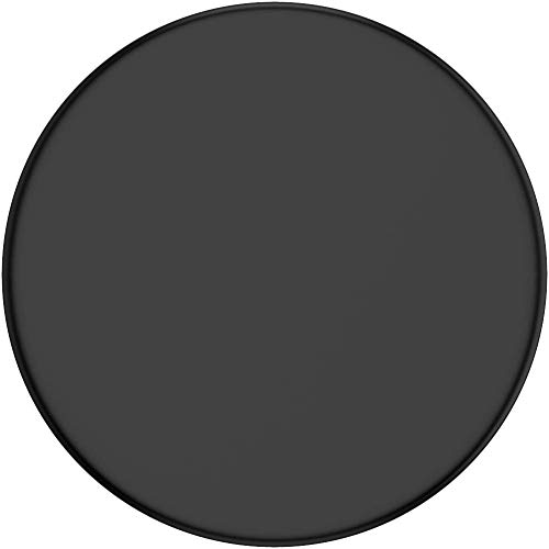 PopSockets : PopGrip Basic - Extendable Base and Grip for Smartphones and Tablets [Top Not Replaceable] - Black
