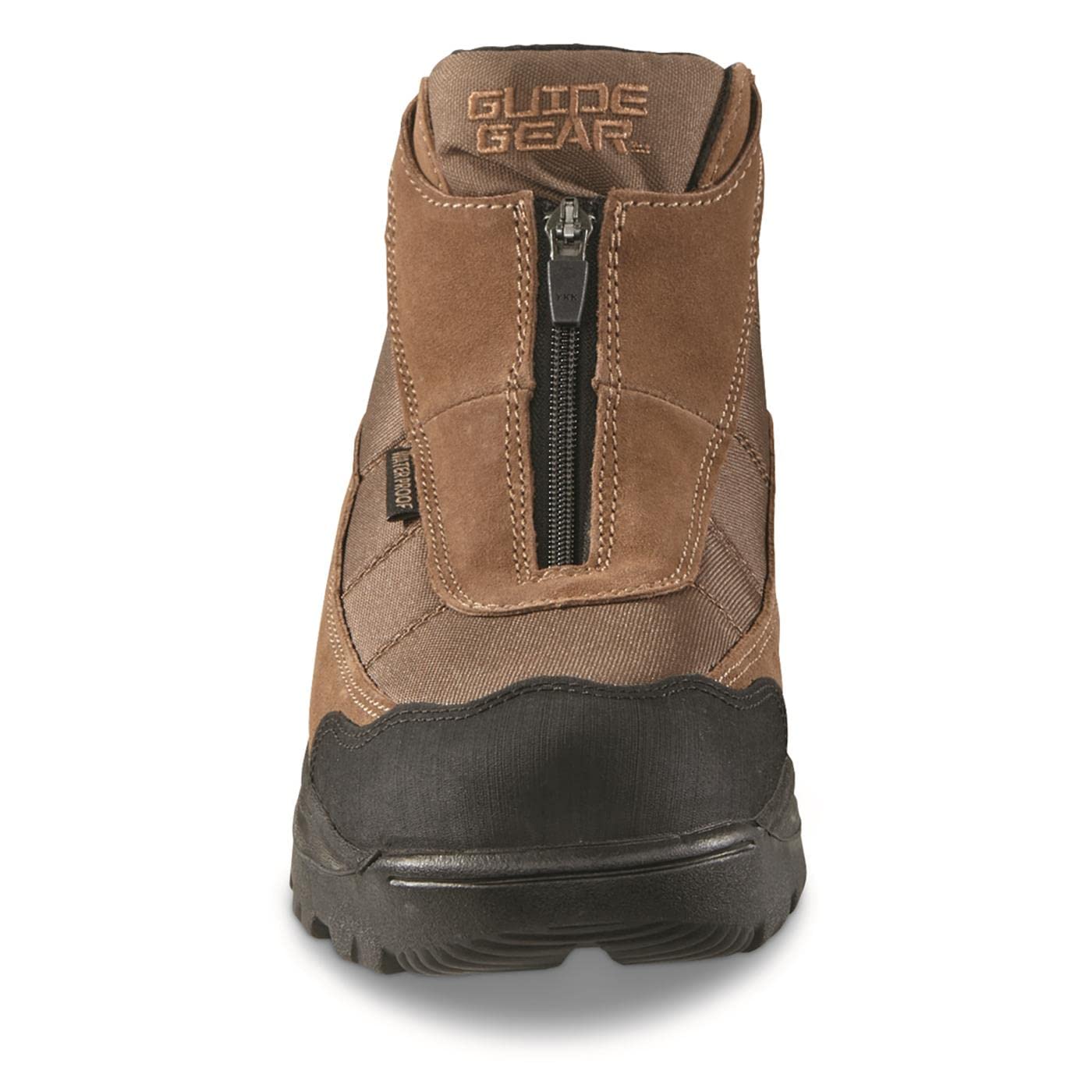 Guide Gear Men's Silvercliff II Mid Waterproof Hiking Boots, Mossy Oak Break-Up Country, 10 2E (Wide)