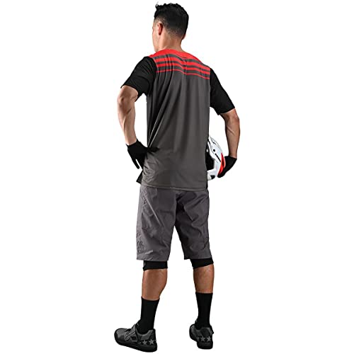 Troy Lee Designs Skyline Short, No Liner. Mountain Bike, MTB, Downhill, Trail, Cross Country, BMX Riding- Solid Iron - 32