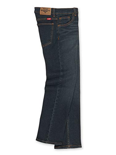 Wrangler Boys' Straight Fit Jean, Dark Night, 8