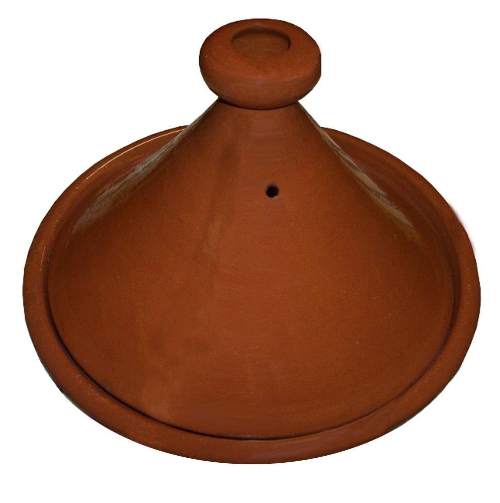 Moroccan Cooking Tagine Handmade 100% Lead Free Safe Large 12 inches Across Traditional