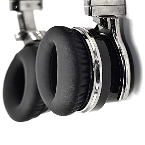 YunYiYi Replacement Earpads Memory Foam Compatible with Silensys E7 Cowin E7 Active Noise Cancelling Headphones Parts Ear Cushions (Black)